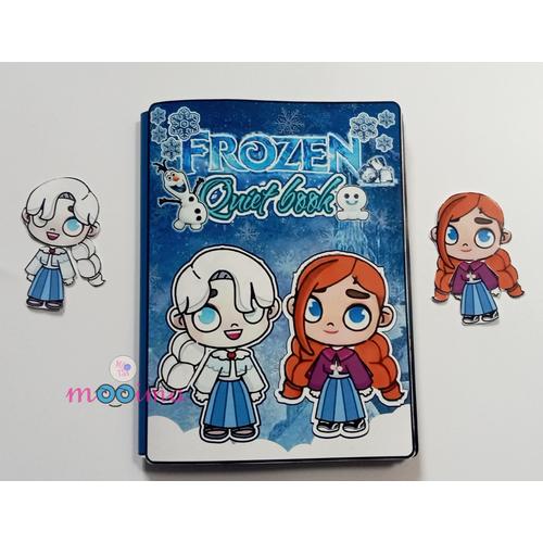 Jual Paper doll avatar world series frozen elsa anna quiet book viral ...