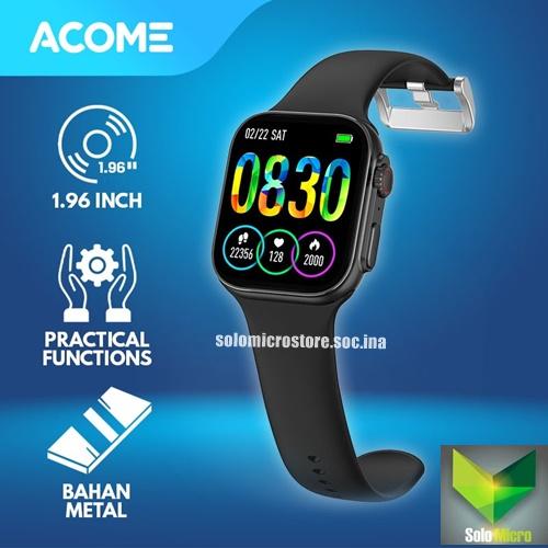 Jual ACOME Sport Smart Watch Jam S1 Plus Bluetooth Kesehatan Touch ...