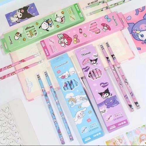 Jual Pensil Box Isi 12 pcs Pensil 2B Motif Lucu Sanrio Kawaii My Melody ...