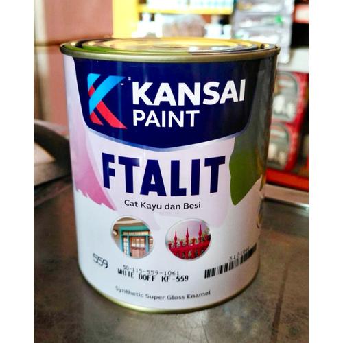 Jual Cat Minyak Besi & Kayu Ftalit Kansai Paint Warna Gloss 1 Kg (2 ...