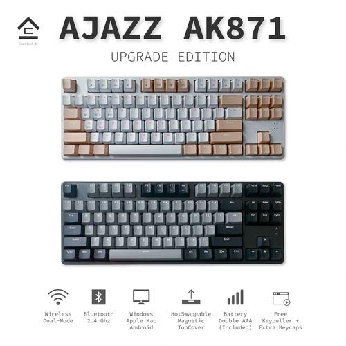 Jual MECHANICAL KEYBOARD - 80% - HOTSWAP - UPGRADE AJAZZ ak871 - KEY ...