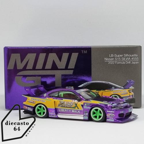 Jual MINI GT 576 LB-Super Silhouette NISSAN S15 SILVIA #555 Formula ...