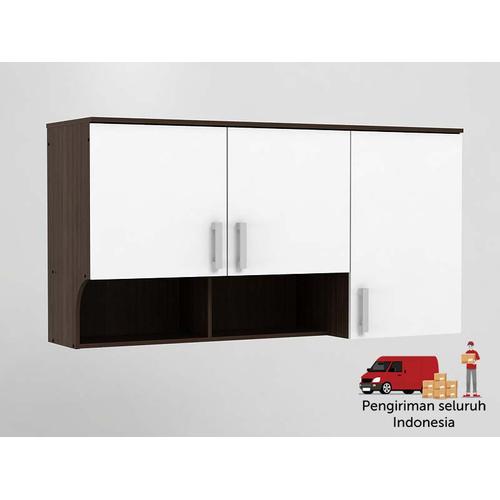 Jual Kitchen set lemari dapur atas 3 pintu minimalis 120cm LUAR BANDUNG ...
