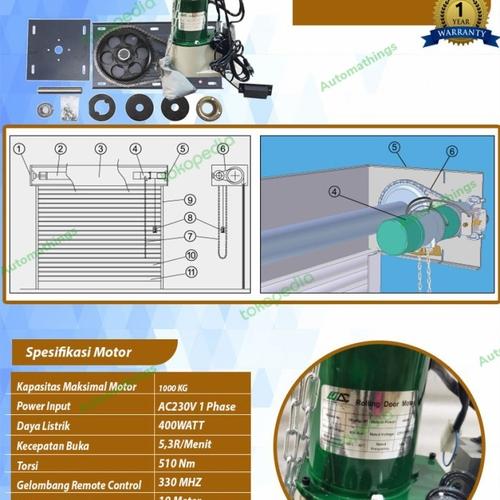 Jual Mesin Rolling door Otomatis 800KG Fullset - Jakarta Barat ...
