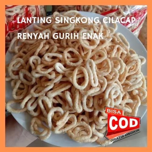 Jual Lanting 1 kg Klanting Singkong Getuk Original Khas Kebumen 1000gr ...