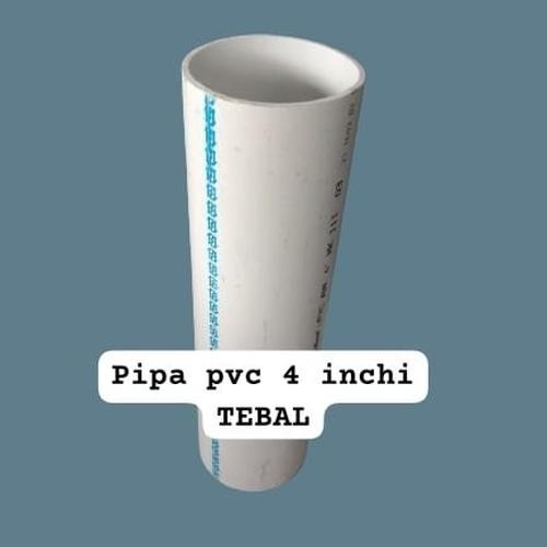 Jual Pipa pvc 4 inchi AW Panjang 50 cm - Kab. Subang - WBM sambungan ...