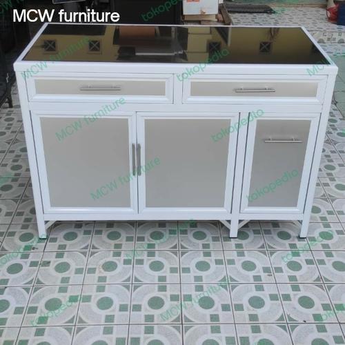 Jual KITCHEN SET PORTABLE/MEJA ISLAND/MEJA DAPUR/MEJA KOMPOR/KABINET ...