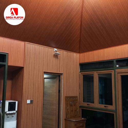 Jual plafon pvc doff natural kayu - Kab. Bekasi - Dirga Plafon pvc ...