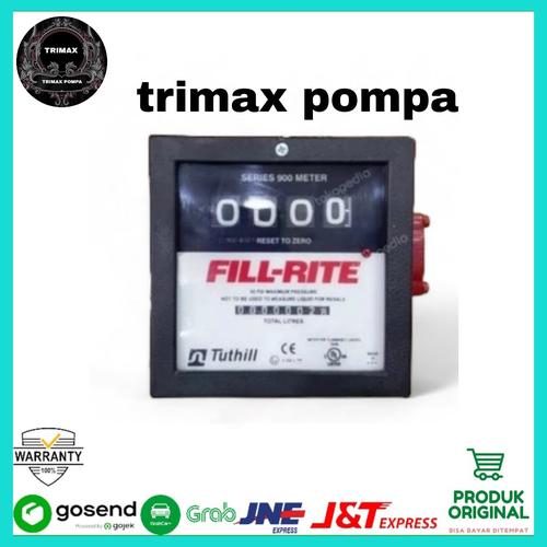 Jual Flow Meter Fill Rite 4 Digit 1 Inchi Series 900 Kalibrasi ...