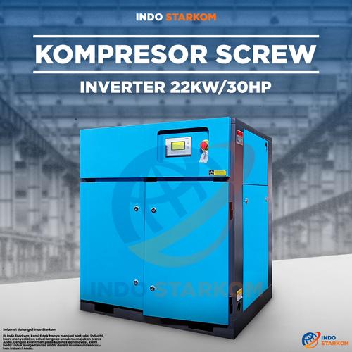 Promo Kompresor Screw Inverter 30 HP 22 Kw Screw Air Compressor ...