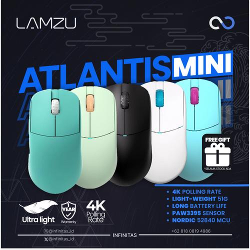 Promo Lamzu Atlantis Mini Pro 4K Wireless Ultra Light Ambidex Gaming ...