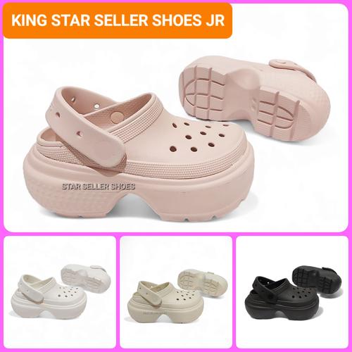 Jual Sandal Crocs Wanita Crocs Stomp Tinggi 7,5 cm Cakep Banget Sis ...