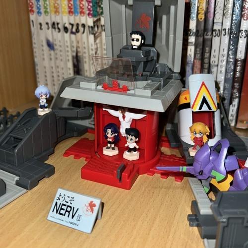 Jual Evangelion Welcome To Nerv Base HQ sangat rare lengkap dengan box ...