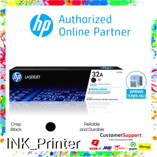 Jual Toner Hp Laserjet 32A Black Imaging Drum Original Cartridge CF232A ...
