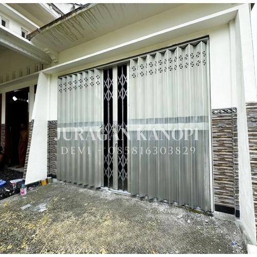 Jual folding gate / rolling dor / pintu besi harmonika termurah - Kota ...