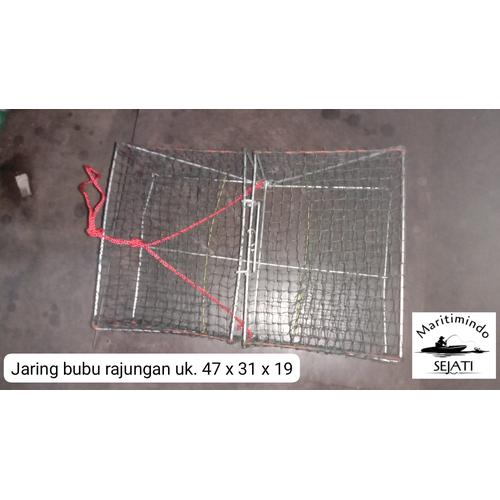Jual BUBU RAJUNGAN KOTAK perangkap kepiting uk. 47 cm x 31 cm x 19 cm ...