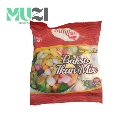 Jual SUNFISH BAKSO REBUS MIX 500GR - Kota Depok - Muzi Froz | Tokopedia