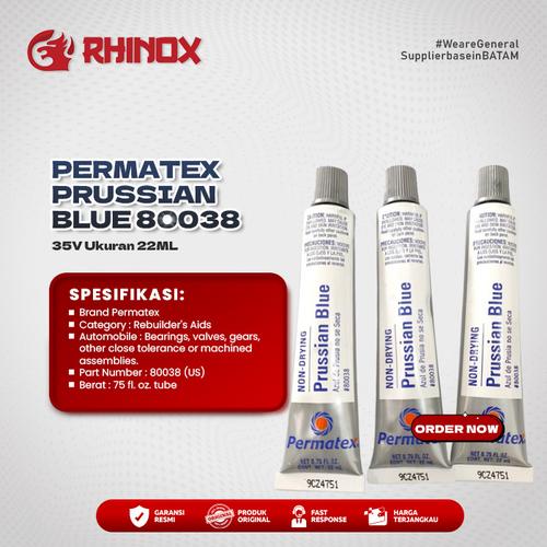 Jual Permatex Prussian Blue 80038, 35V Ukuran 22ML - Kota Batam ...