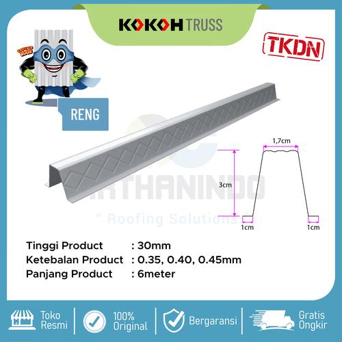 Jual Reng Baja Ringan Hollo Rengg kokohtruss reng - 0.35MM - Kab ...