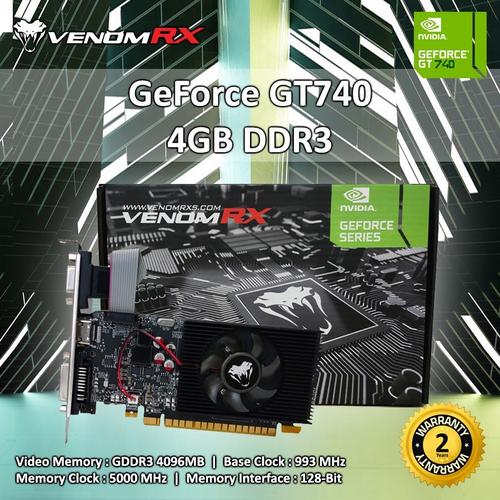Jual VGA Nvidia GT 740 4GB DDR3 Venom Rx 128Bit GDDR3 Hdmi - Kota ...