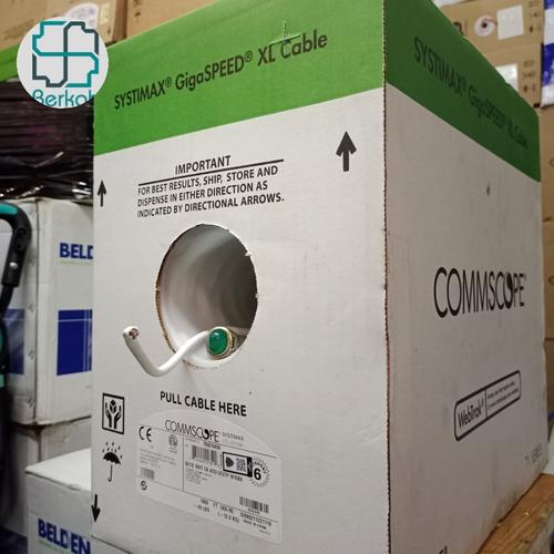 Jual Kabel Data Utp Systimax Cat 6 Light Wht(Putih) 1000FT 305MTR ...