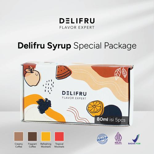 Jual Paket Syrup Delifru 80 ML Isi 5 Botol - Special Package Syrup ...