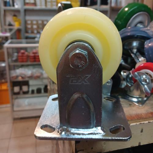 Jual RODA NYLON HEAVY DUTY 4"INCH (MATI/TETAP) - Jakarta Barat - RAJA ...
