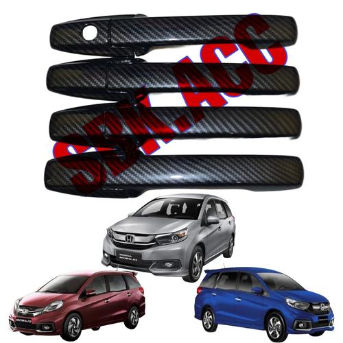 Jual Cover Door Handle Mobilio Carbon 2013 2014 2015 2016 2017 2018 ...