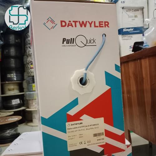 Jual Kabel Lan Utp Cat 6 DATWYLER 305 METER Biru/Kabel 23Awg Cat6 ...