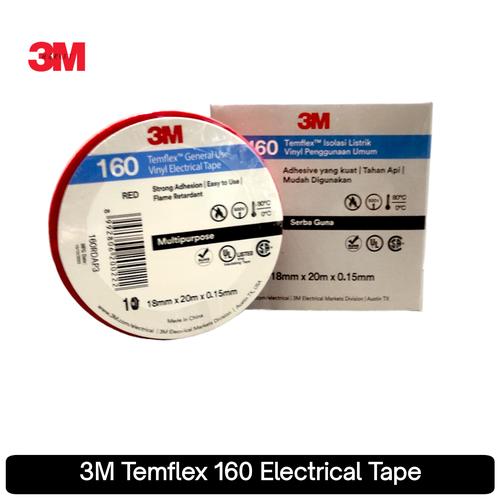 Jual 3M Temflex 160 Electrical Tape / 3M Isolasi Listrik Temflex 160 ...
