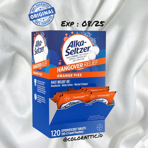 Jual Alka-Seltzer Hangover Relief Tablets In Sachets - From Usa ...