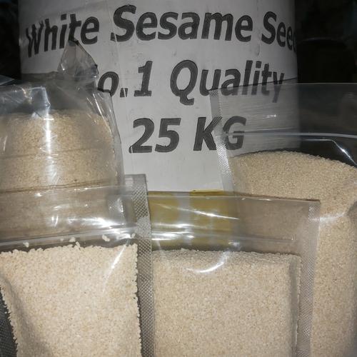 Jual wijen putih/white sesame sead BR No. 1 quality varian kemasan ...