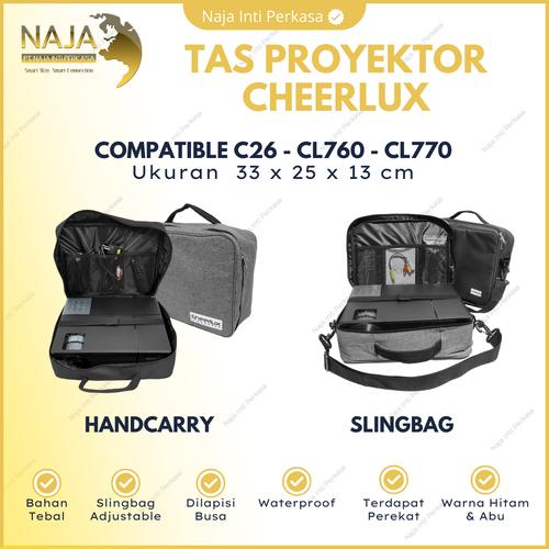 Jual Tas Proyektor Cheerlux CL770 Waterproof | Bag Projector Cheerlux ...