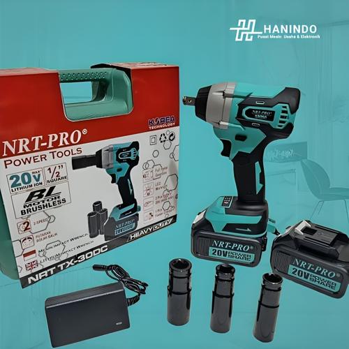 Jual TX-30 DC Cordless Buka Roda Baut Impact Wrench 1/2" 20V NRT Pro ...
