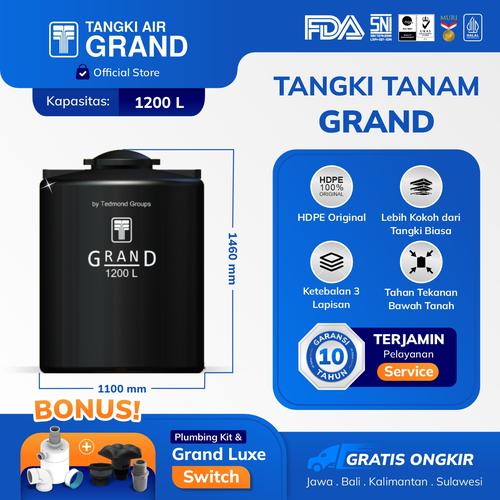 Jual Tangki Tandon Toren Tanam Grand 1200 L Garansi 10 Tahun - Kab ...