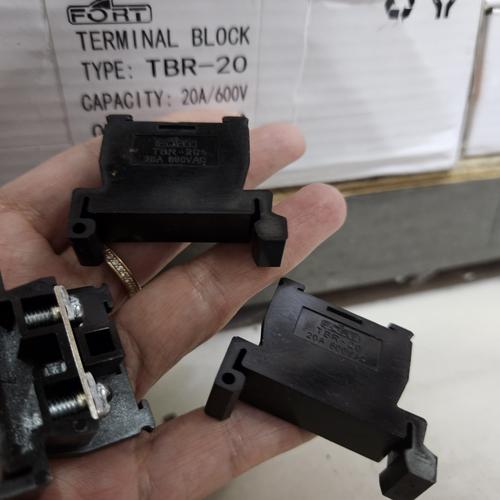 Jual Terminal Block Hitam CBR / TBR 10A 20A 30A per pcs - 30A - Jakarta ...