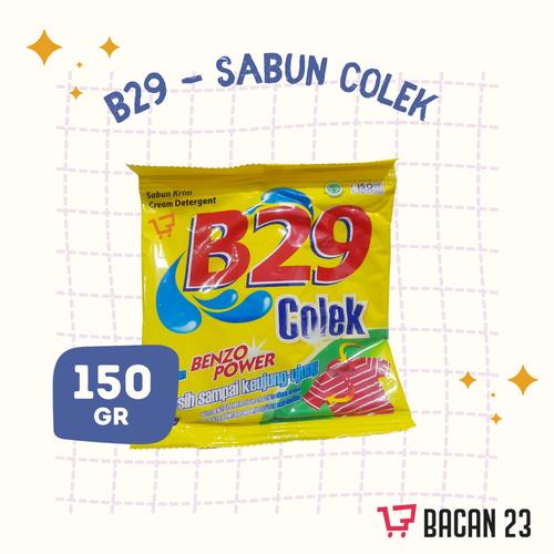 Jual Sabun B29 Colek (150 gr) / Sabun Colek / Sabun Krim - Cream ...