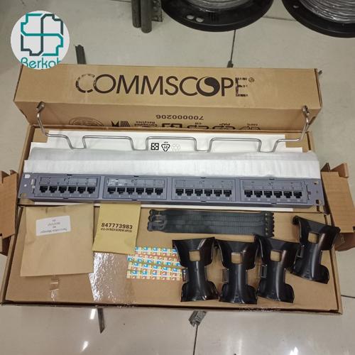 Jual Patch panel 24 Port Systimax Commscope Cat6.(360-IPR-1100-E-GS3-1U ...