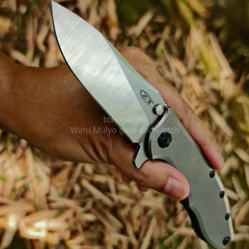 Jual Zero Tolerance Knives ZT 0562Ti Titanium Hinderer Slicer dpx chris ...