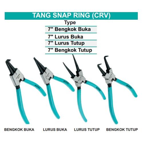 Jual WIPRO TANG SNAP RING CRV 7 INCH BUKA TUTUP - LURUS BUKA - Kota ...