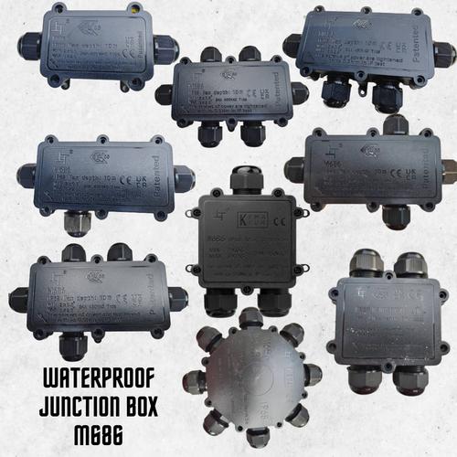 Jual Junction Box Connector Waterproof 2/3/4/5/6 Ways - M686 Anti Air ...