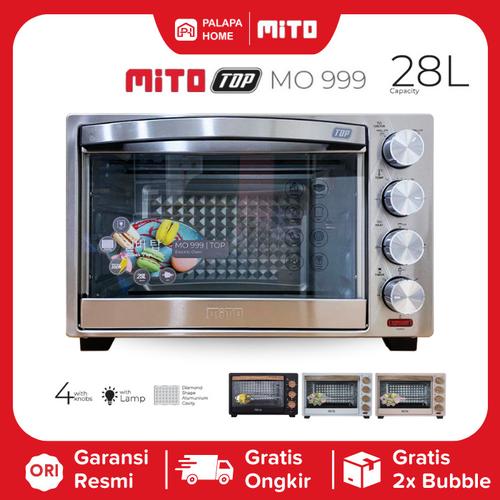 Jual MITO Electric Oven MO999 TOP WOOD SERIES 28L - Pink & Putih MO 999 ...