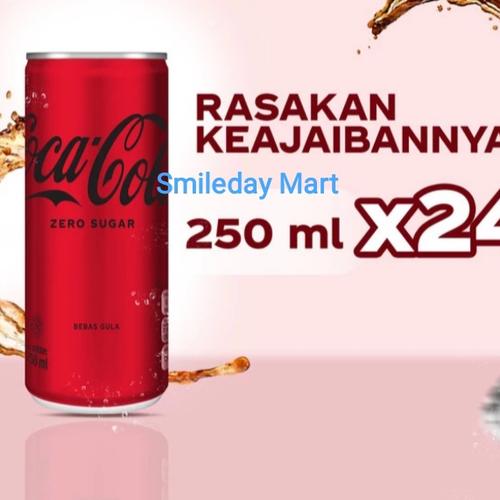 Jual Coca Cola Zero Can 330ml | Coca Cola Zero Kaleng 1Karton 24Pcs ...