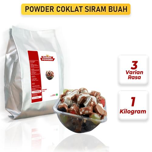 Jual Powder Coklat Siram Buah 1000 Gram, Creamy Chocolate Powder ...