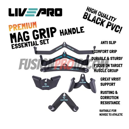 Promo MAG Power Grip Set Handle Bar Cable Attachment Gym Fitness ...