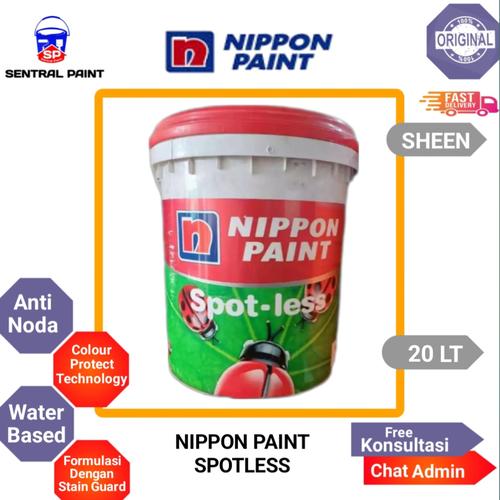Jual Nippon Paint Spotless Easy Clean Tinting (Bisa Request Warna) 20L ...
