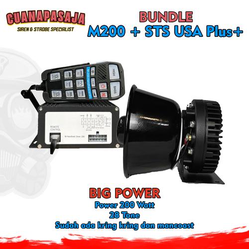 Jual Sirine HHS Handheld M200 Whelen + Speaker STS USA Plus - Kota ...