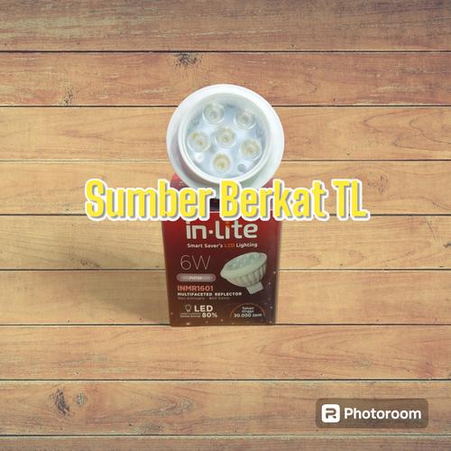 Jual Lampu MR16 LED IN-lite Inlite INMR1601 6W MR 16 6 W 6 Watt 6Watt ...