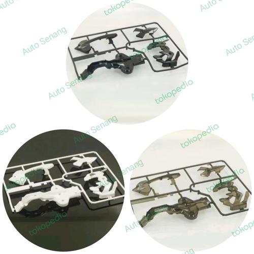 Jual Rep body ABS mach frame set 18714 PROJECT D Tamiya - Hitam Clear ...