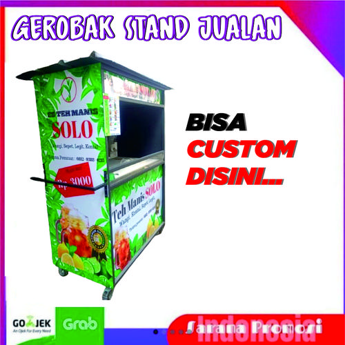 Jual Gerobak es teh / Booth Stand Jualan / Gerobak Custom - Kota ...